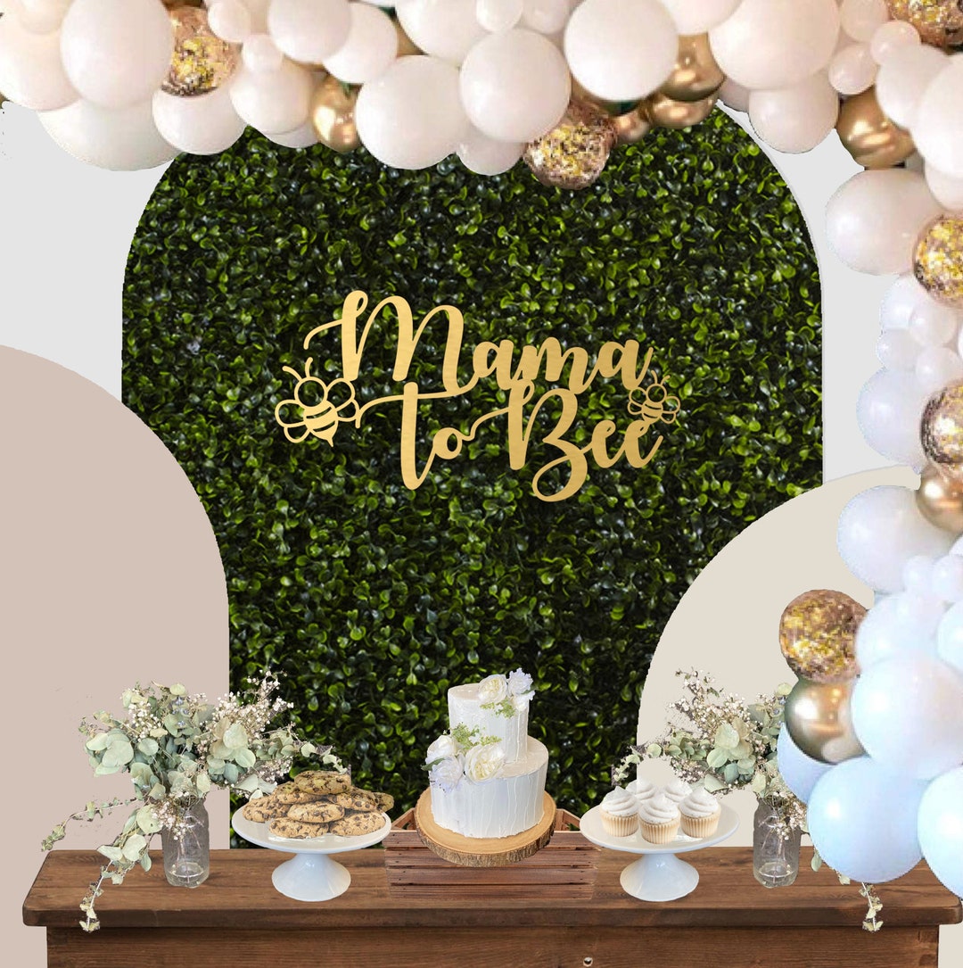 Mama to Bee Wood Sign, Bee Themed Baby Shower, Bee Decorations Gender ...