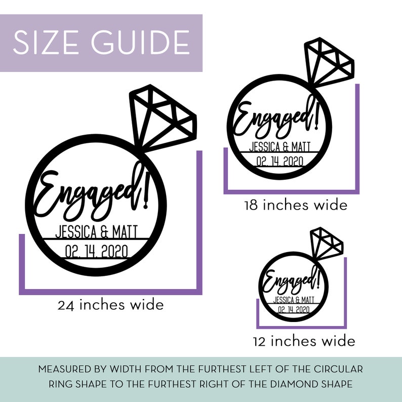 Custom Acrylic Engagement Party Sign Engagement Gifts for - Etsy