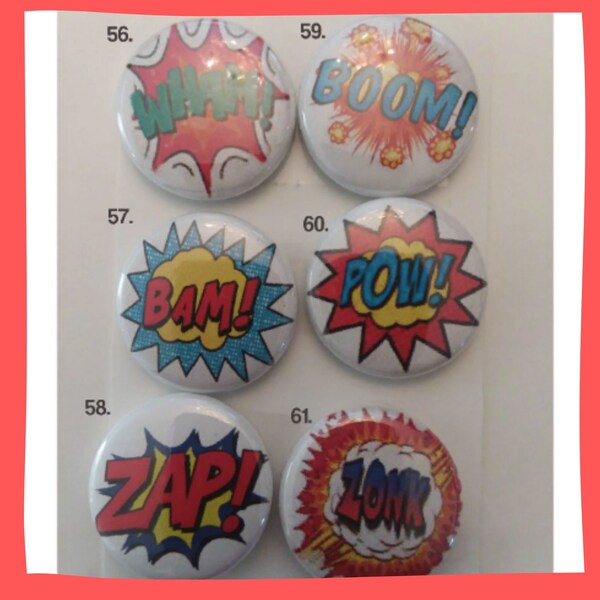 Superhero Button - Etsy