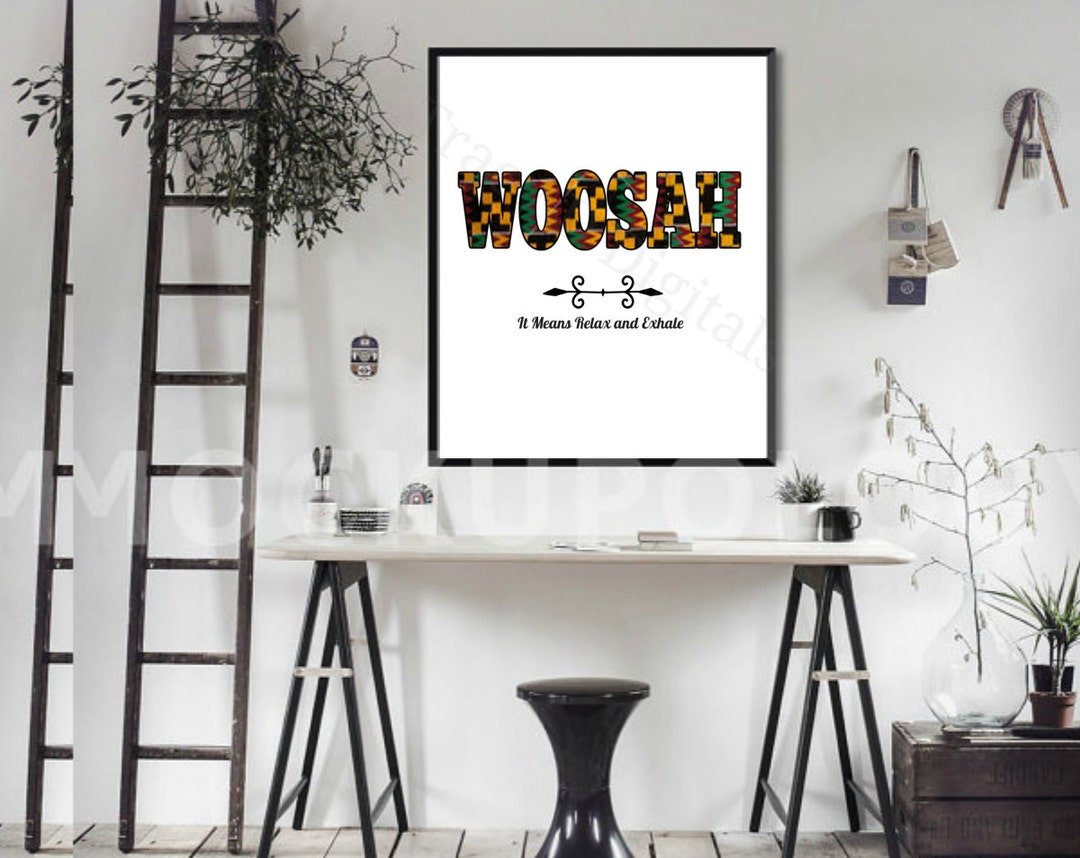 Woosah Instant Download Printables Quotes Modern Wall Art - Etsy