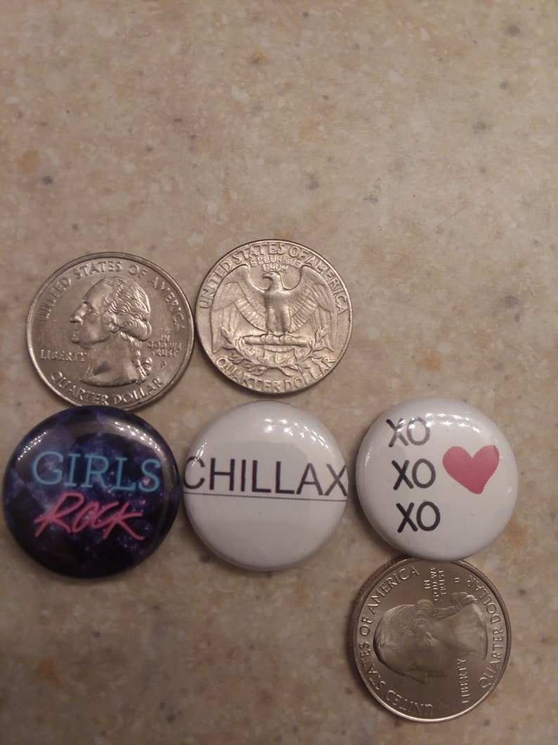 Christmas Buttons Pins Flatback or Magnet 1 24 Pack - Etsy