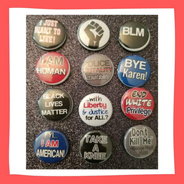Civil Rights Button - Etsy