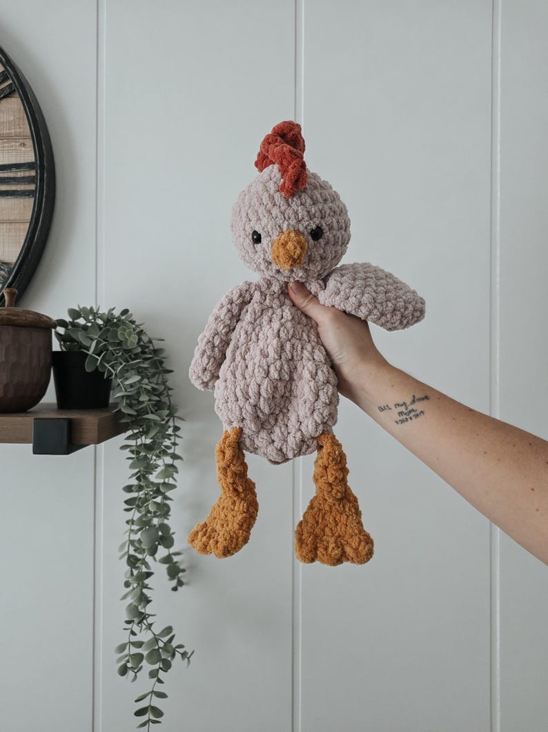 Cooper the Chicken Stuffie + Snuggler Bundle CROCHET PATTERN Bundle ...