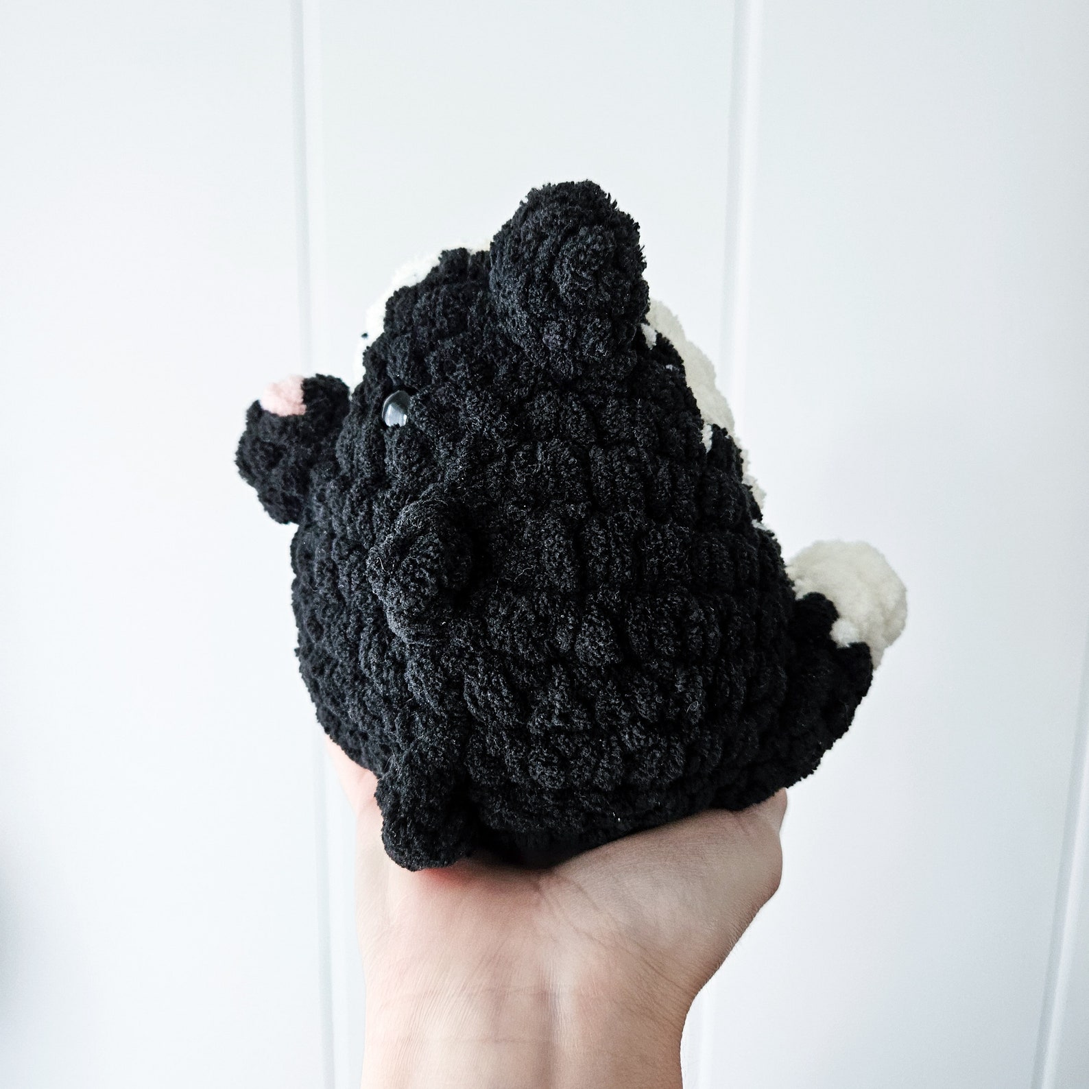 Skunk Chubby Buddy Crochet Pattern: Low Sew Amigurumi (PDF Pattern) - Etsy