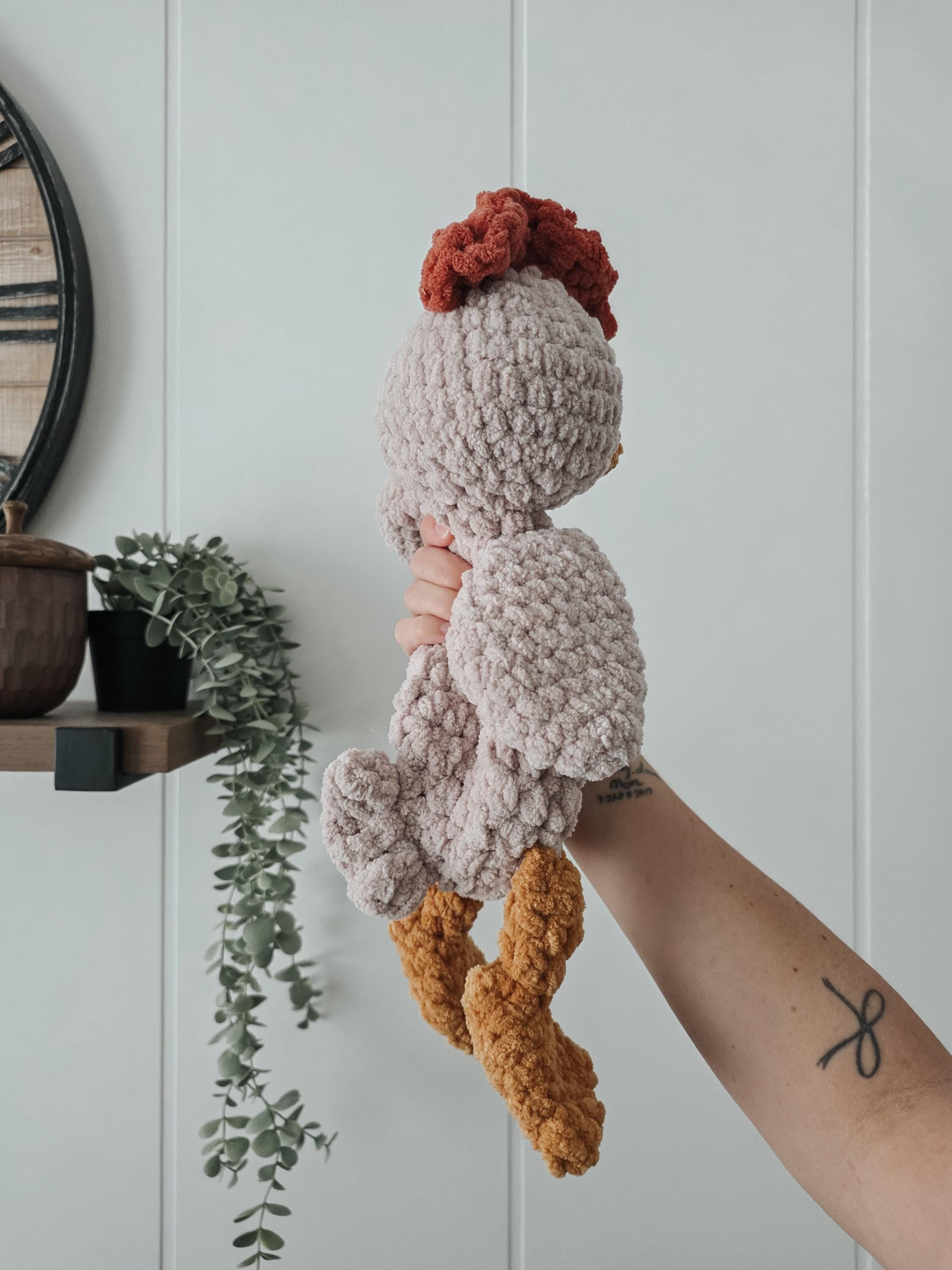 Cooper the Chicken Stuffie + Snuggler Bundle CROCHET PATTERN Bundle ...