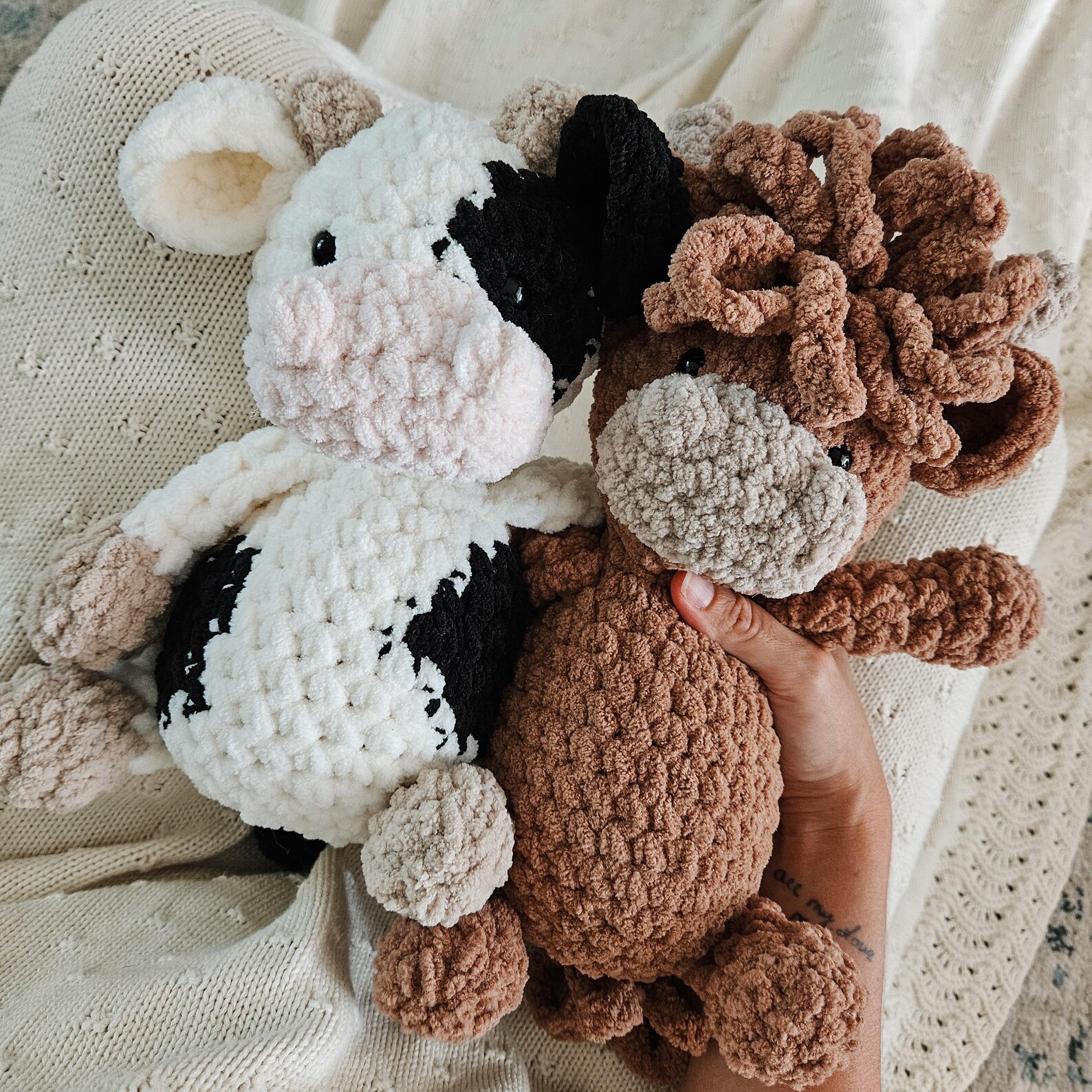 Millie the Moomoo Crochet Cow Pattern: Updated Plushie (PDF Pattern) - Etsy