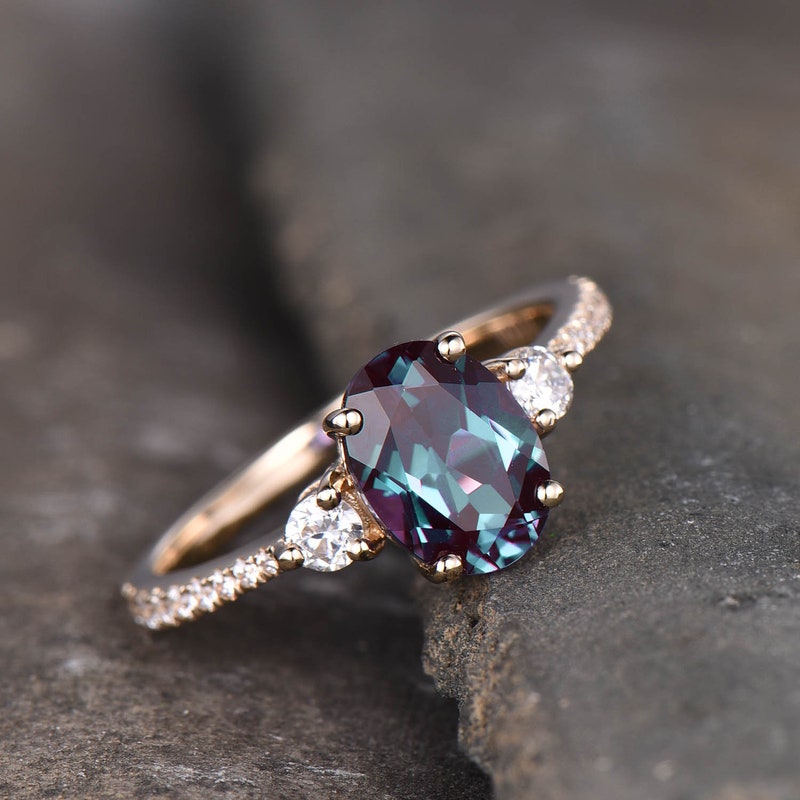 Alexandrite Ring - Etsy