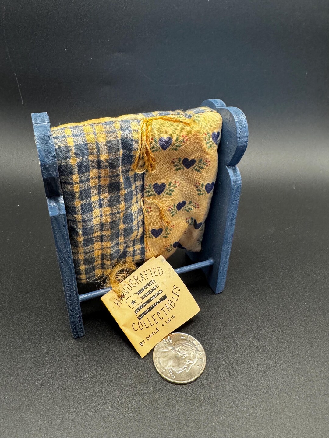 Miniature Quilt Rack With Two Quilts. - Etsy
