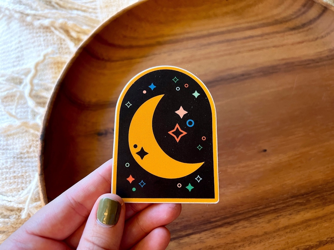 Celestial Stickers Galaxy Stickers Moon Phase Stickers Constellation ...