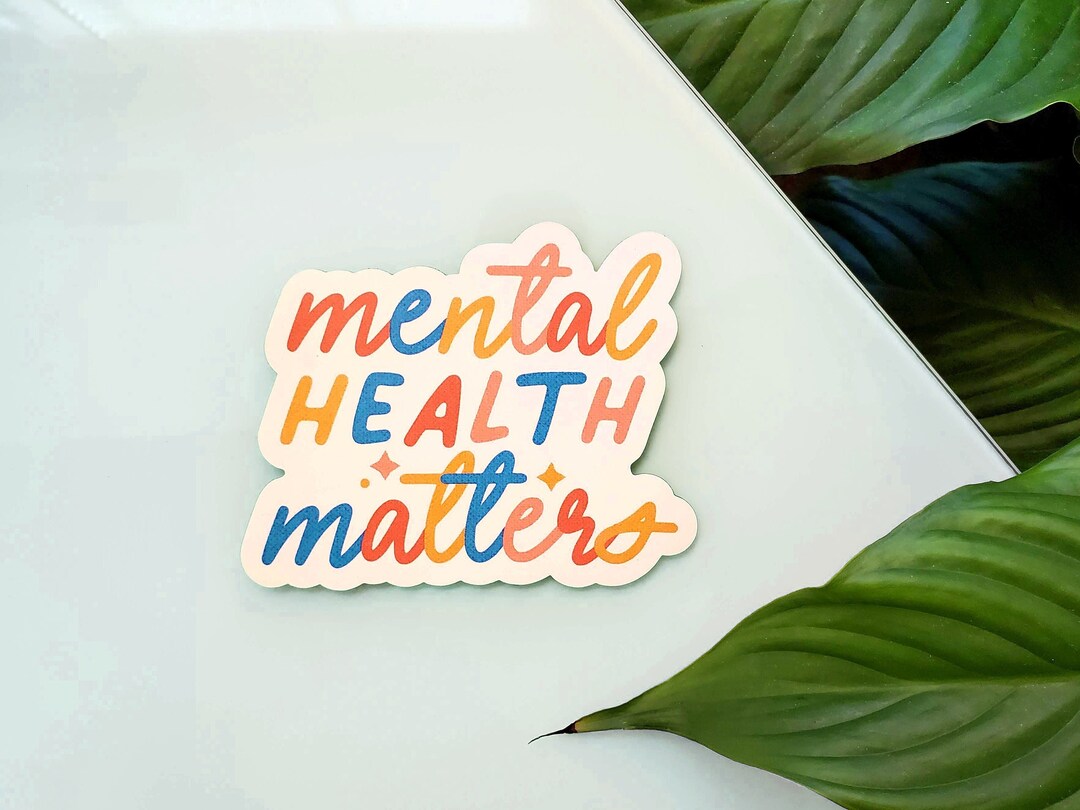 Mental Health Matters Magnet || Anxiety Magnets || Cute Magnets || 3x4 ...