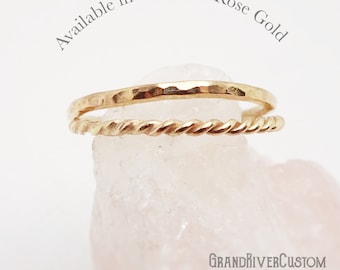 Stackable Rings - Etsy Canada