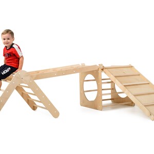 Climbing frame set of 4 items: climbing triangle climbing | Etsy