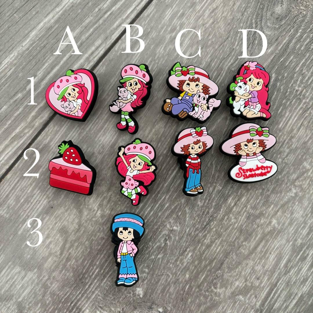 Strawberry Shortcake Croc Charms - Etsy