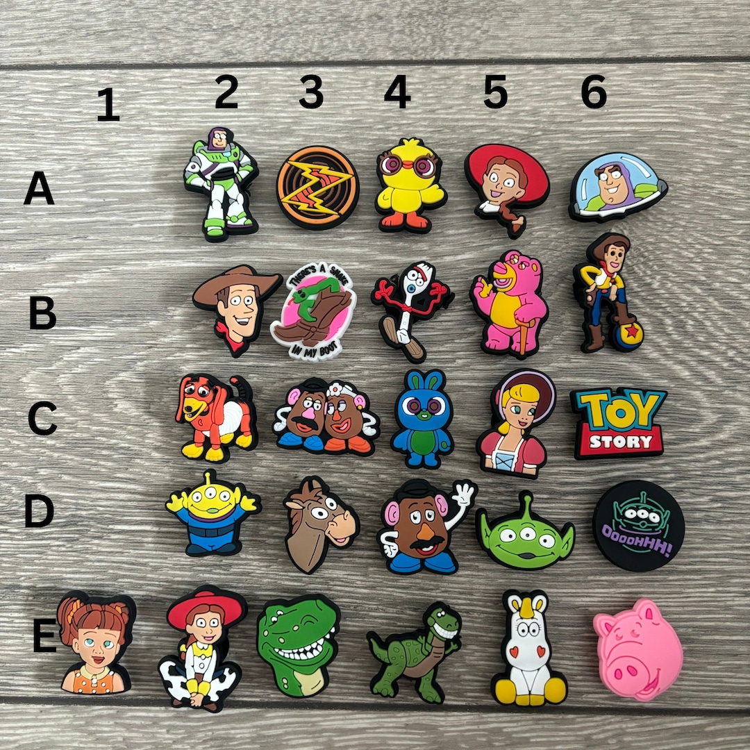 Toy Story Croc Charms - Etsy