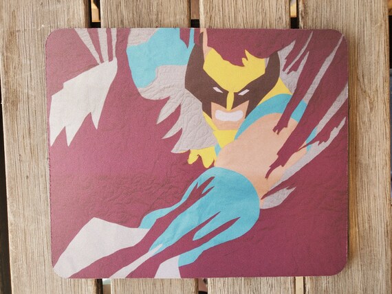 Wolverine Slashing Through Standard Mousepad - Etsy