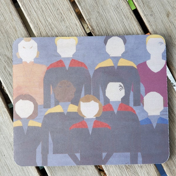 Star Trek Mouse Pad - Etsy