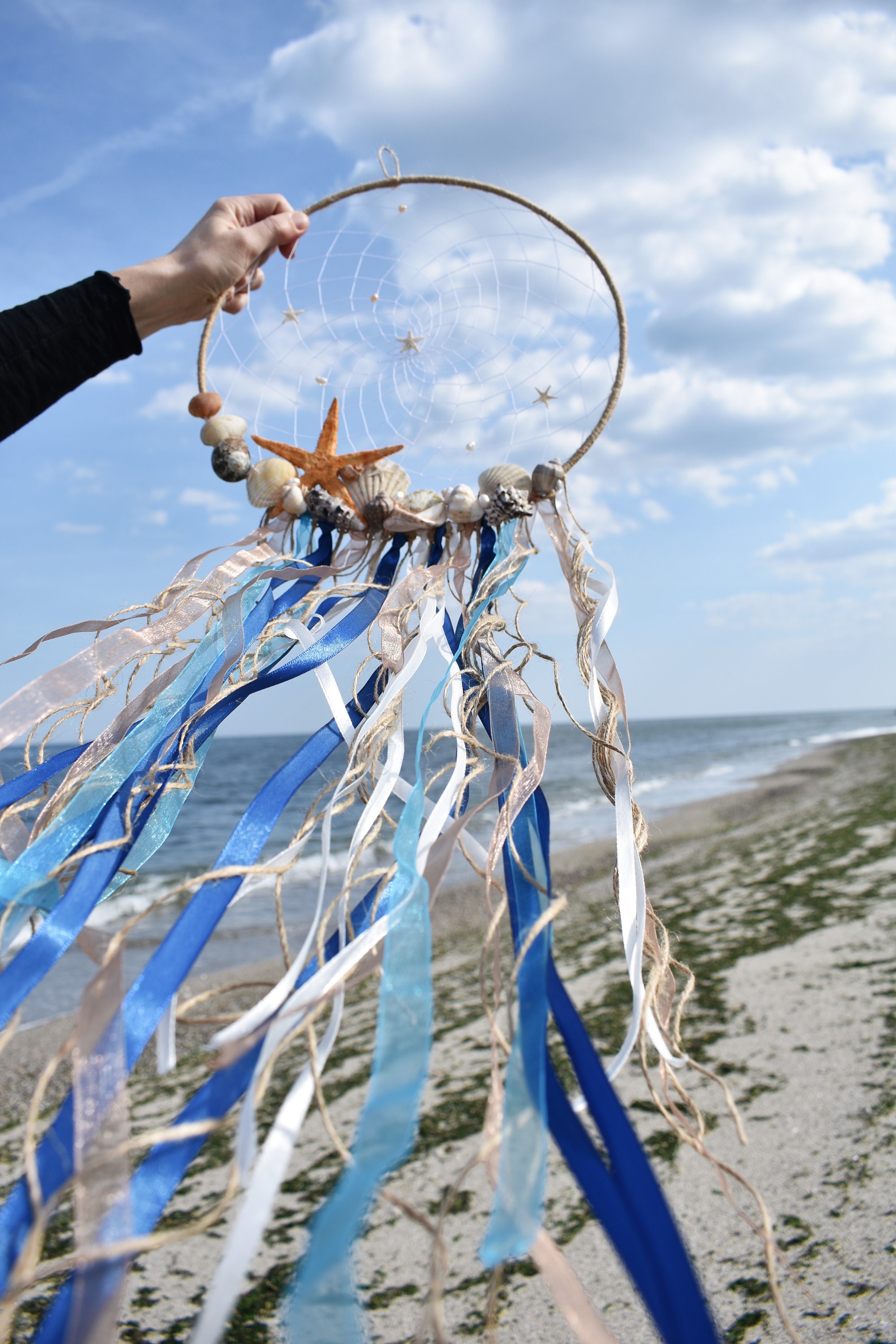 Nautical Sea Dream catcher Summer dreamcatcher Ocean themed | Etsy