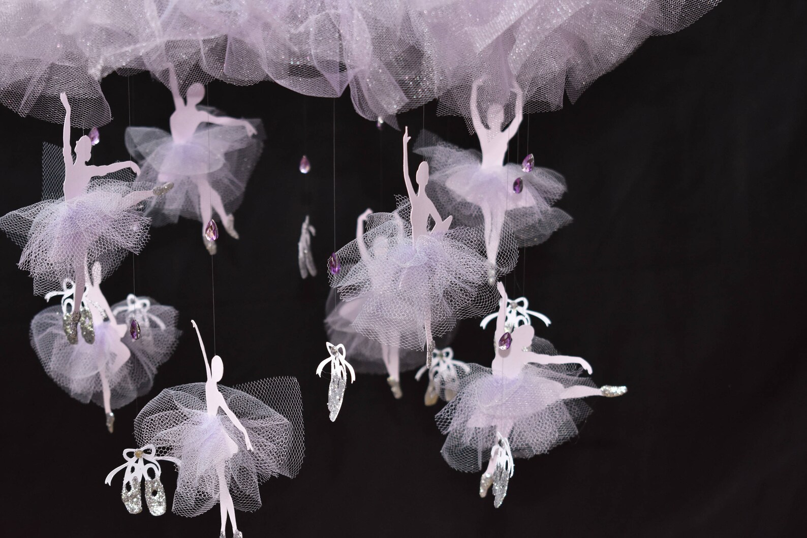 Ballerina mobile Ballet mobile Tutu mobile Ballet nursery | Etsy