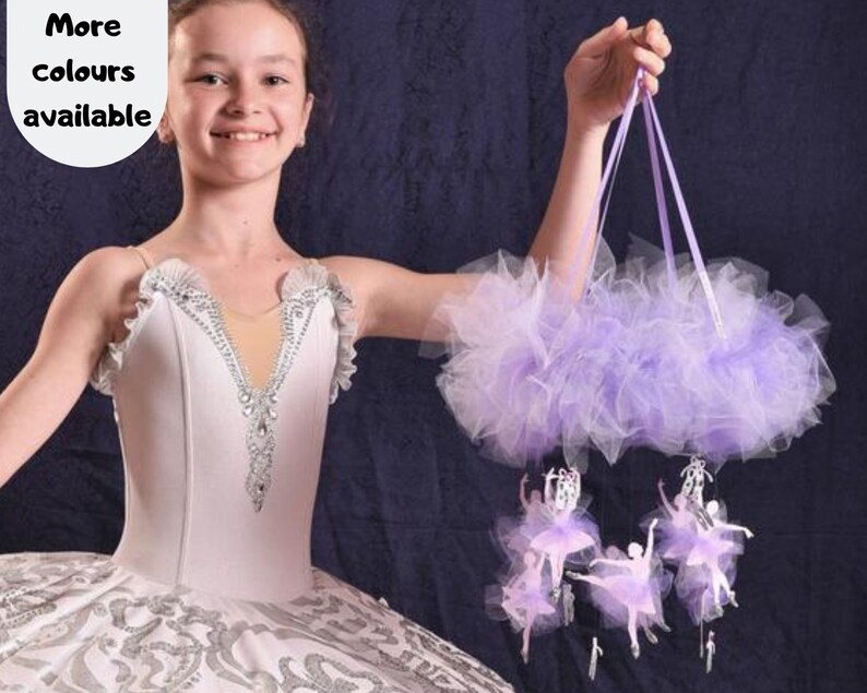 Ballerina mobile Ballet mobile Tutu mobile Ballet nursery | Etsy