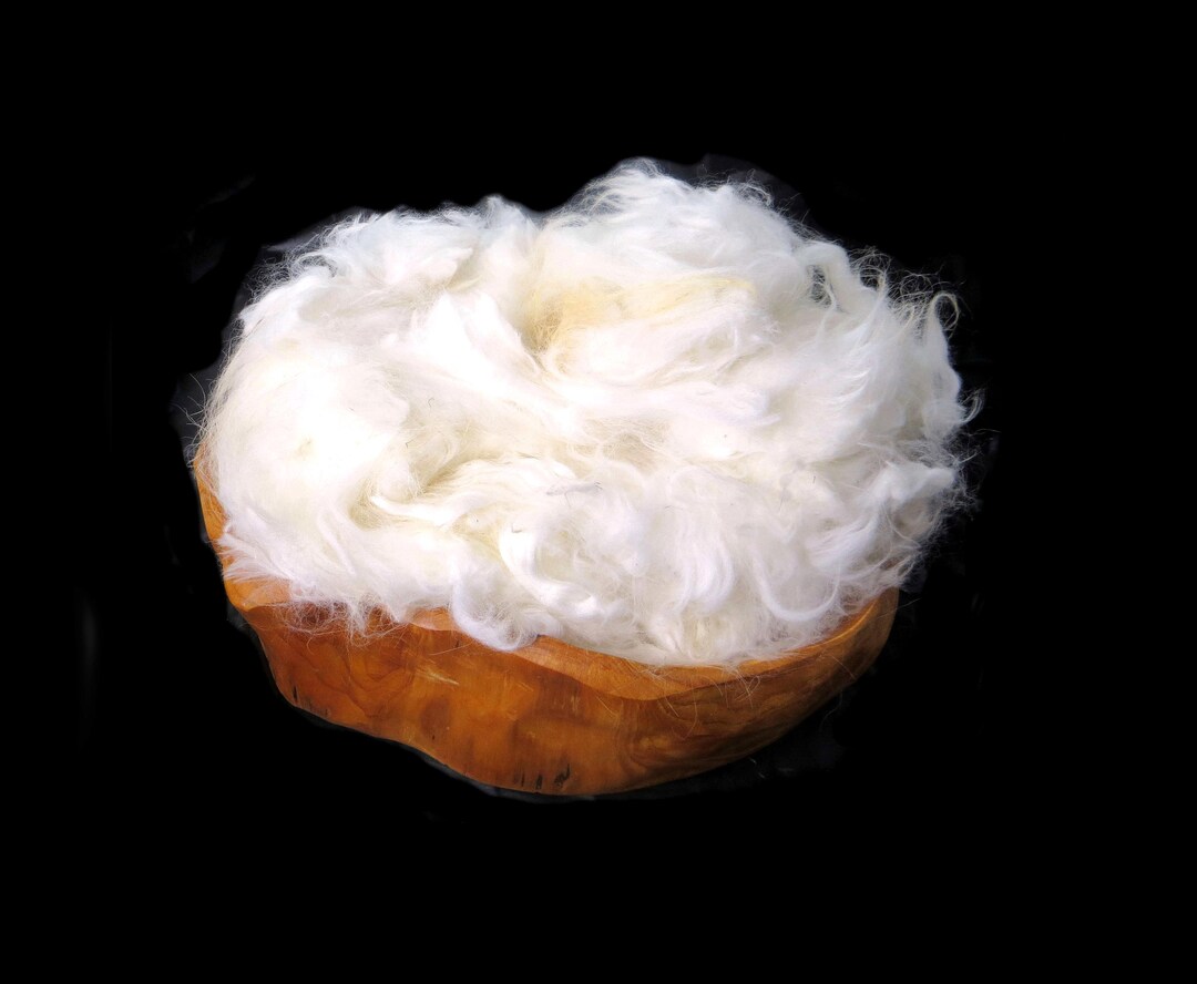 German Angora Rabbit Fiber, Natural White or Gray, Spinning/felting - Etsy