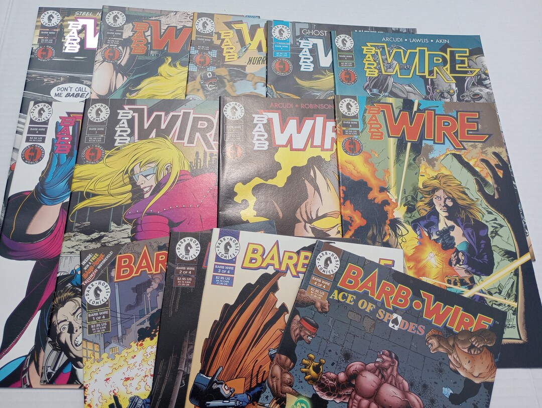 Barb Wire 1-9 1994 & Barb Wire: Ace of Spades 1-4 1996 Two Complete ...