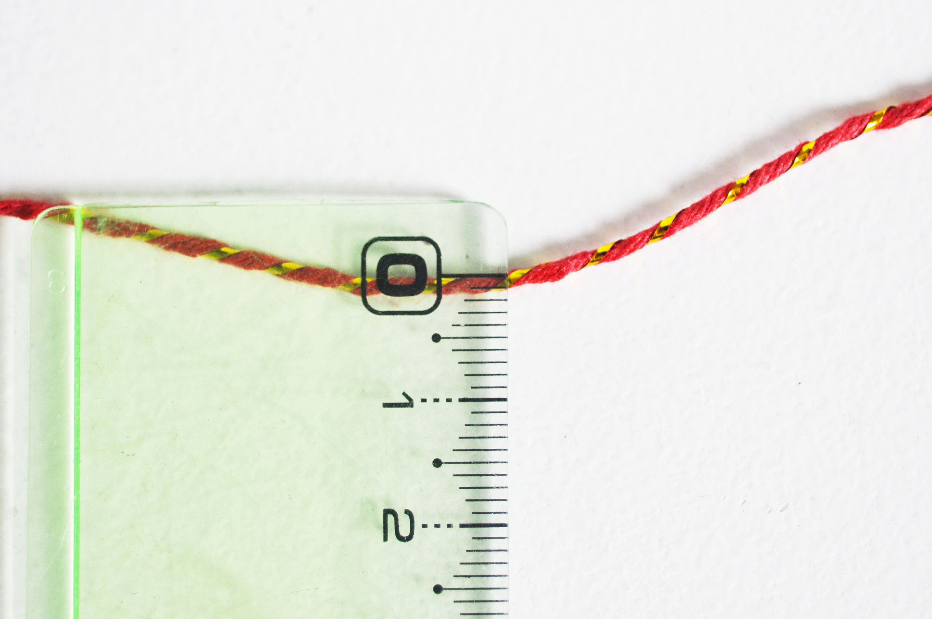 Red Golden Metallic Cord Jewelry Making Red Thread - Etsy