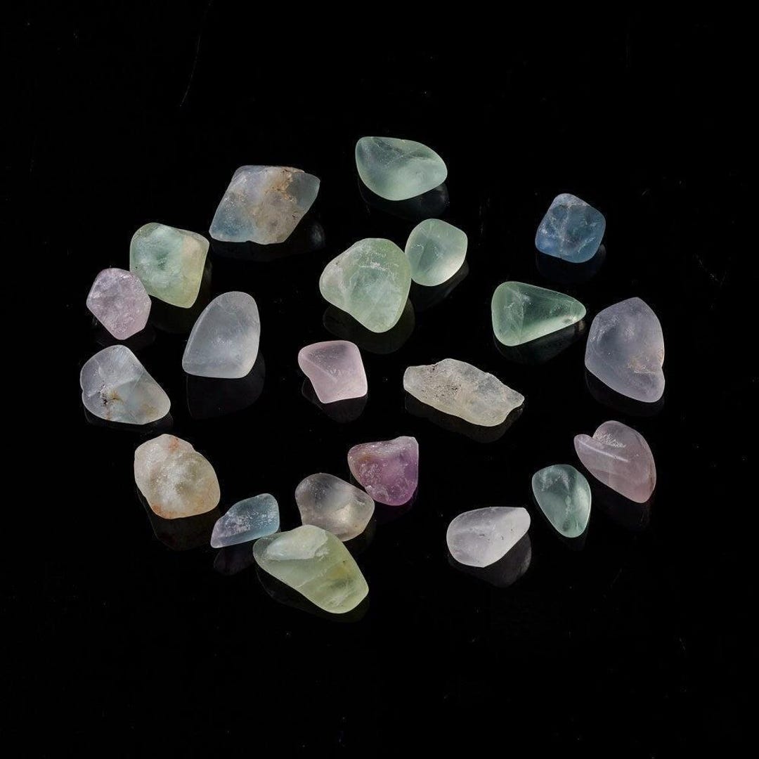 Sand Chips Natural Fluorite Stone 5-10.5mm, X20gr (G3498) - Etsy