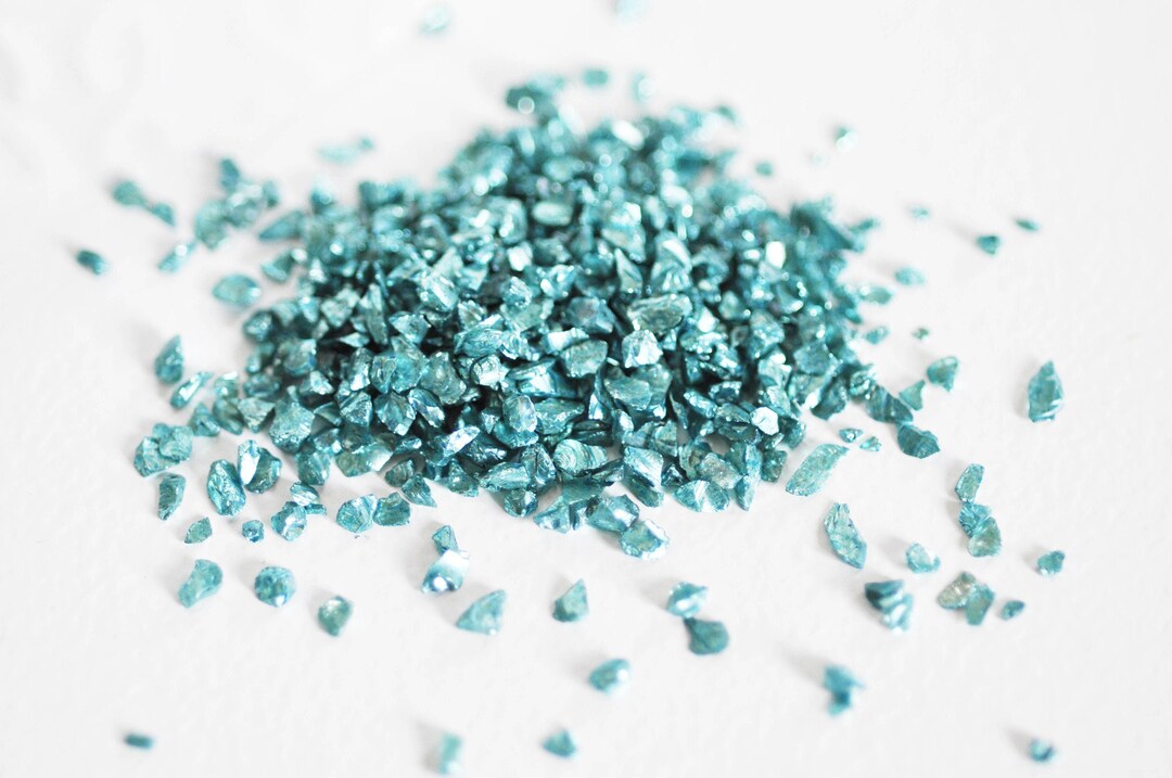 Blue Glass Sand 1.52mm Jewelry Creation Chips and Jesmonite - Etsy