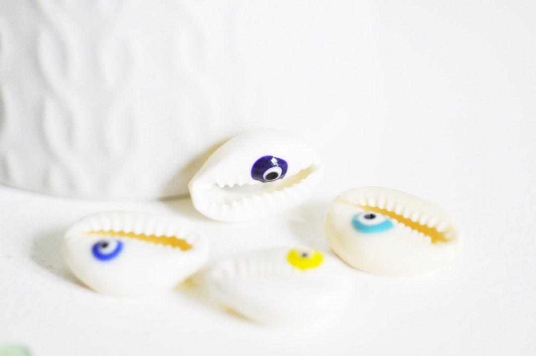 Cowrie Shell Open Lucky Eye, Natural Shell, Jewelry Creation, Lucky ...