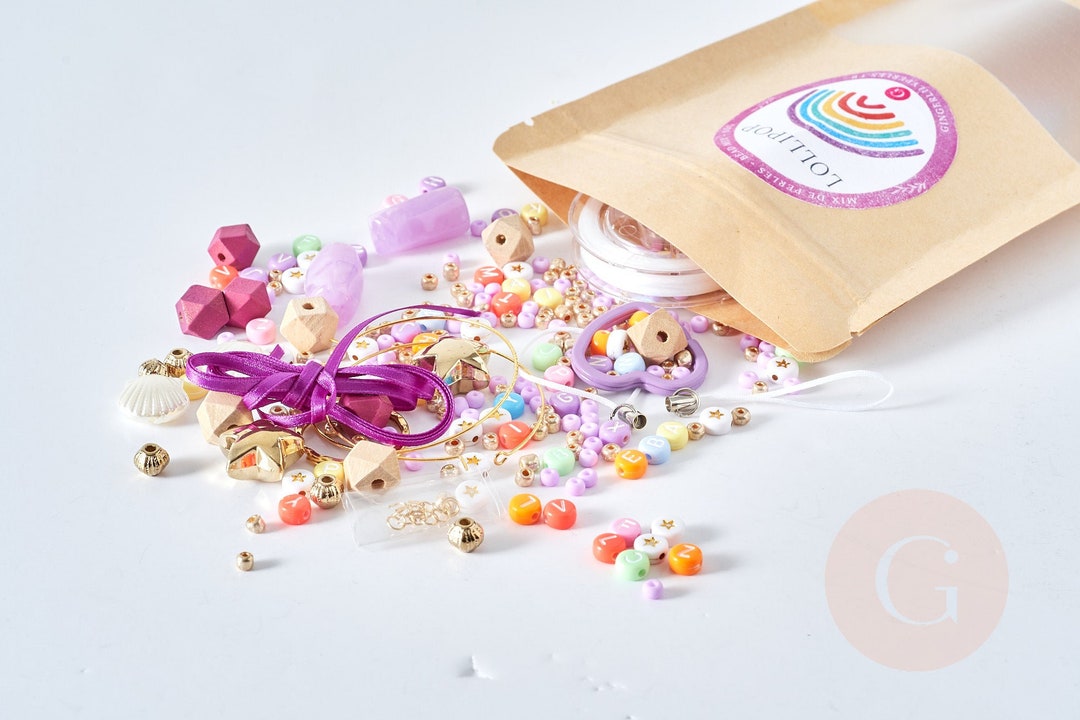 Lollipop Pearl Mix Kit, Boxes and Kits for Creating DIY Costume Jewelry ...