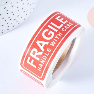 Fragile Sticker Preparation of Parcels and Orders Packaging - Etsy
