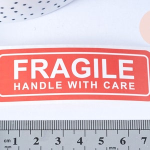 Fragile Sticker Preparation of Parcels and Orders Packaging - Etsy