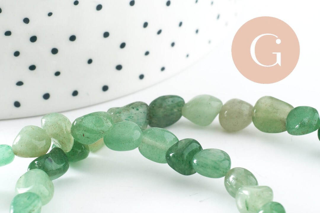 Aventurine Nuggets Pearl, Precious Stone, Natural Stone, Aventurine ...