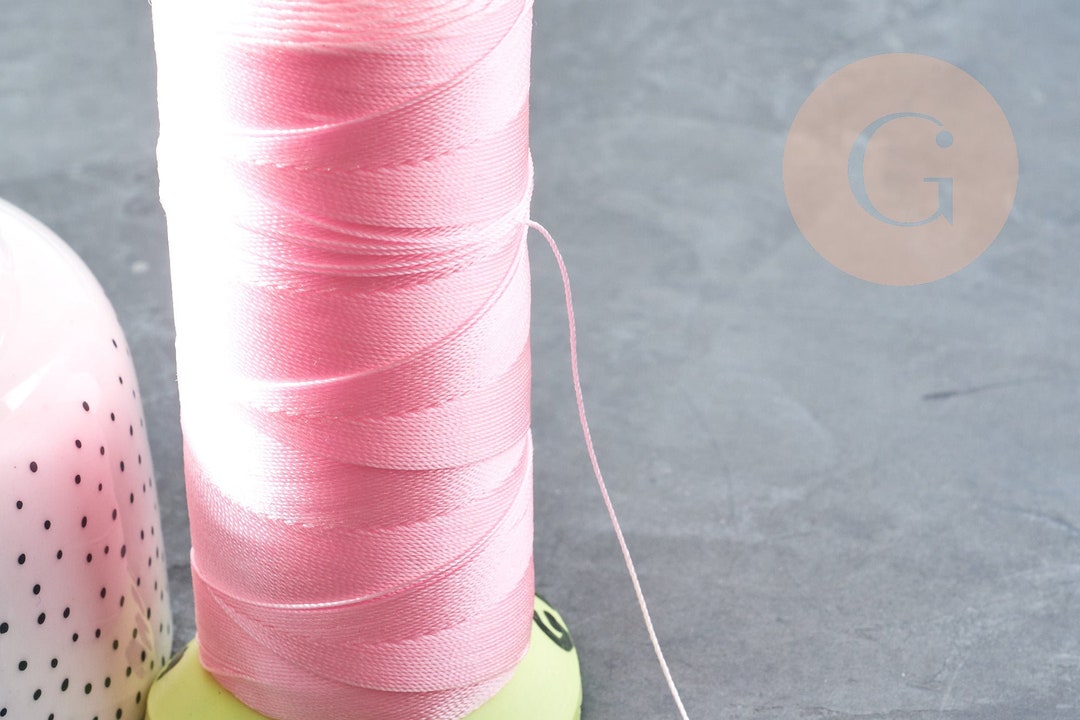 Light Pink Nylon Thread 0.6mm, Creative Supplies, Embroidery Thread ...