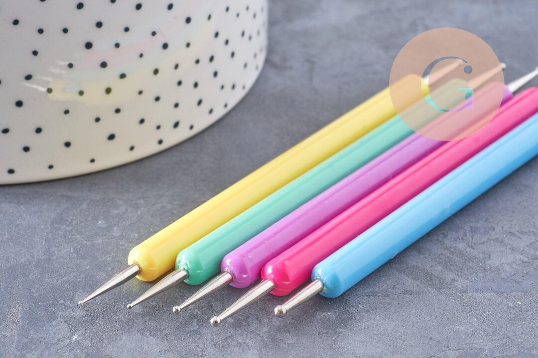 Set of 5 Multi-stage Polymer Tools, Multicolored Plastic – 13.2cm, X1 ...