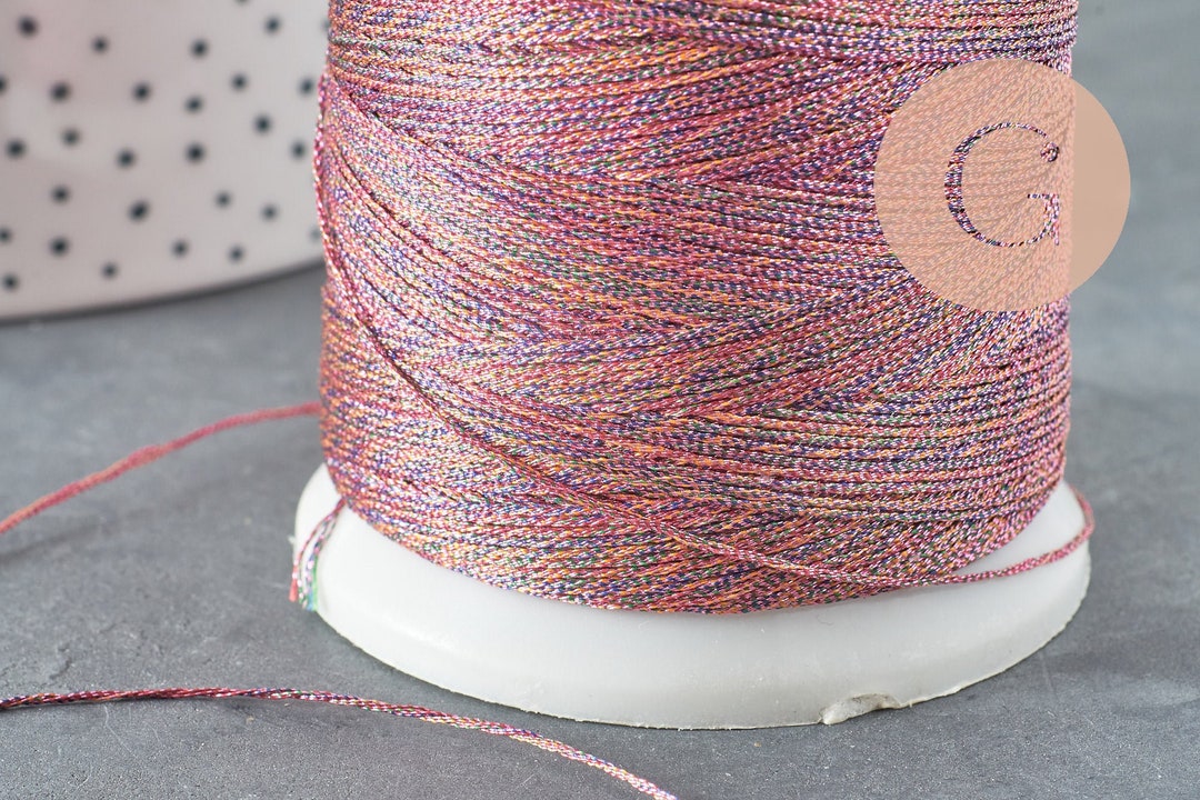 Metallic Pink Thread, Original Thread, Jewelry Creation, Embroidery ...