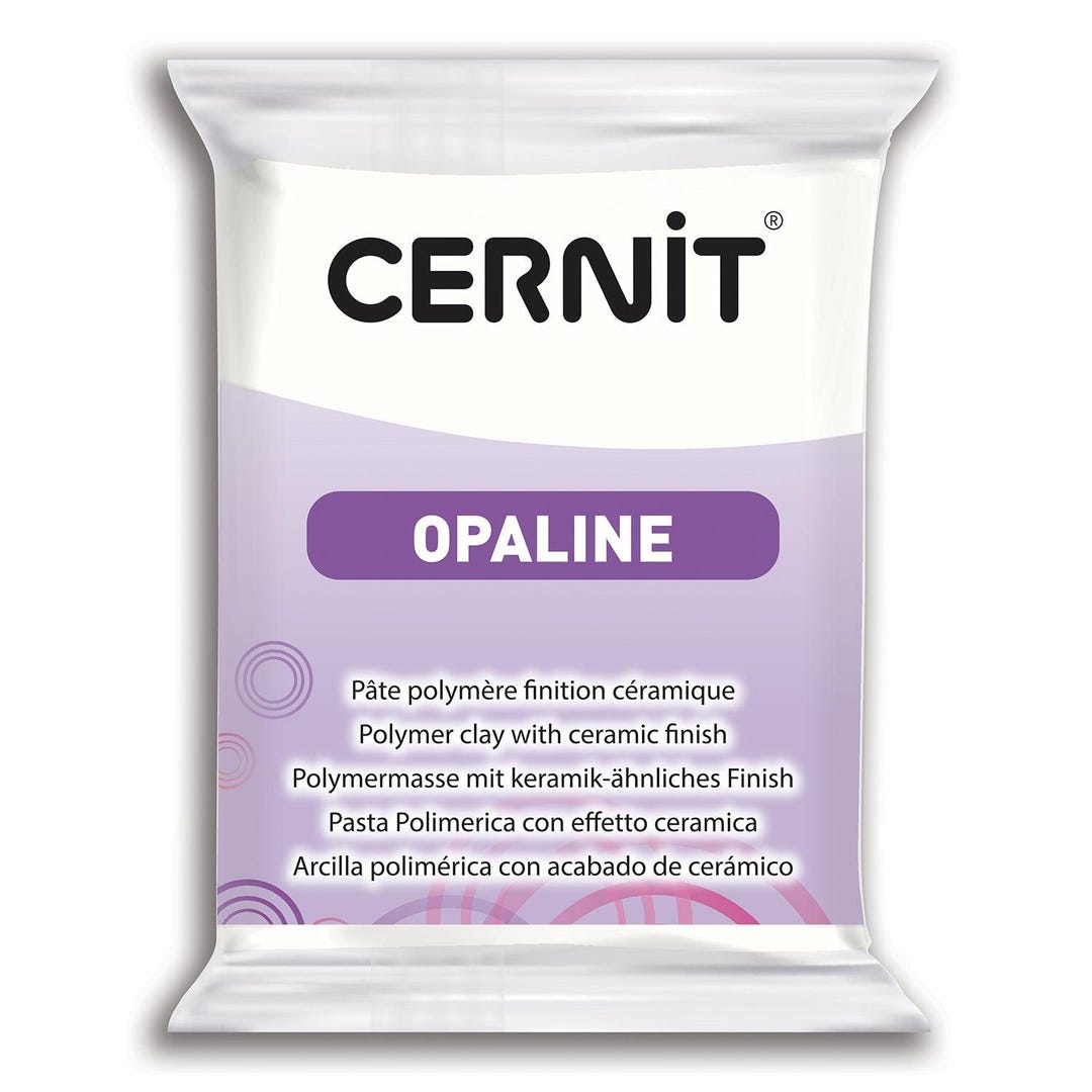 Cernit OPALINE Polymer Clay - White X56g (G10450) - Etsy