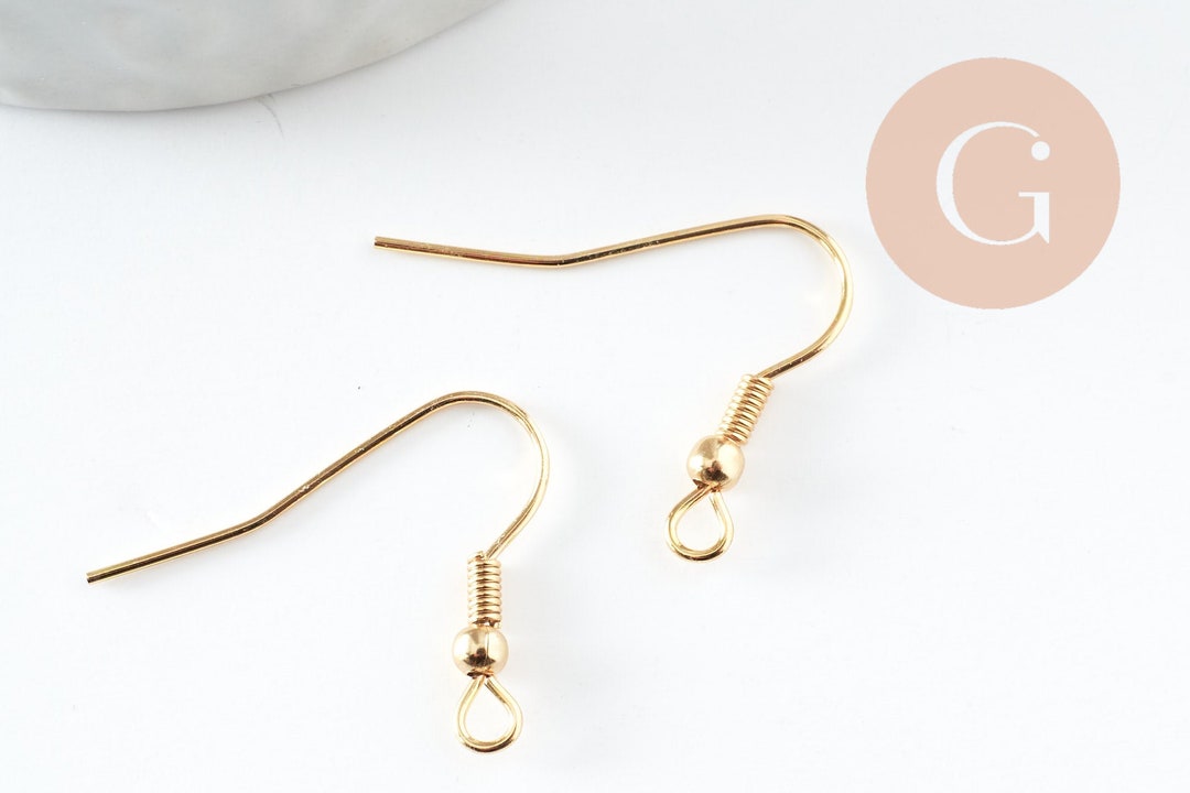 Hook Loop Supports With Gold 304 Stainless Steel Ring 20x26mm, Creation ...