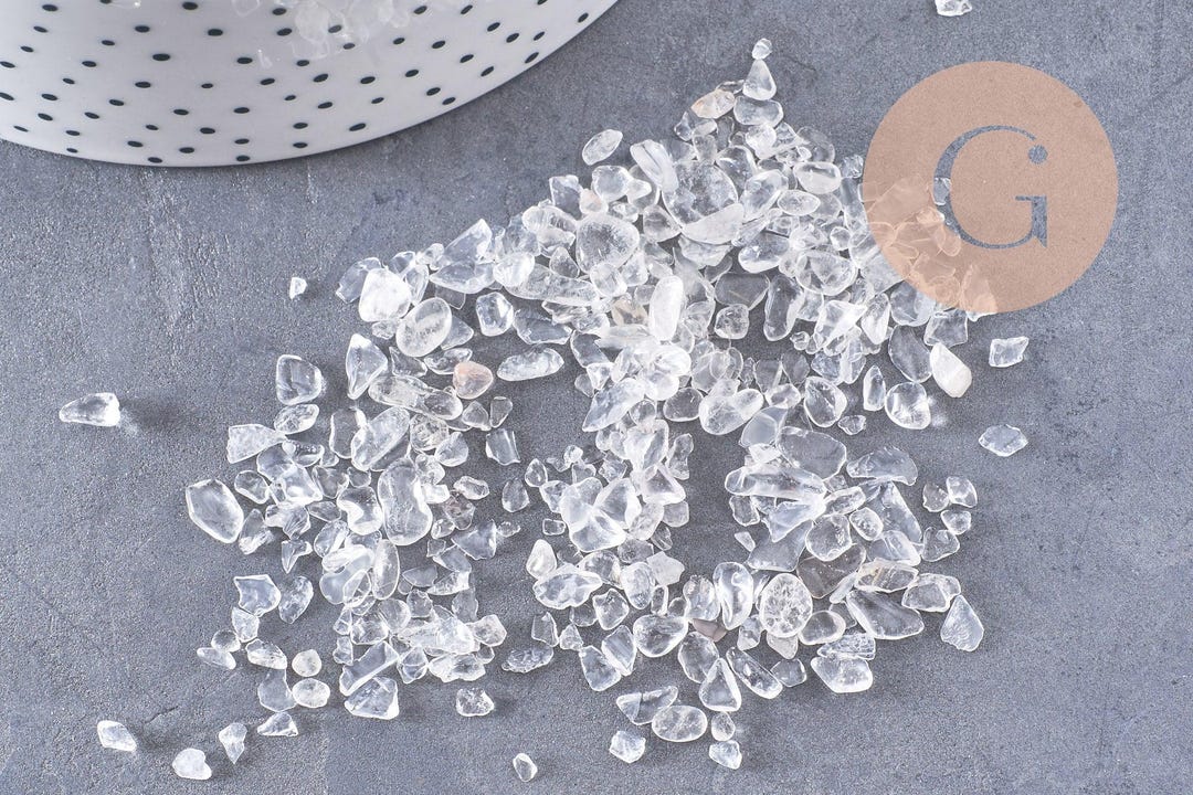 Sand Stone Chips Natural Crystal Quartz 2~8mm, X20gr (G0226) - Etsy