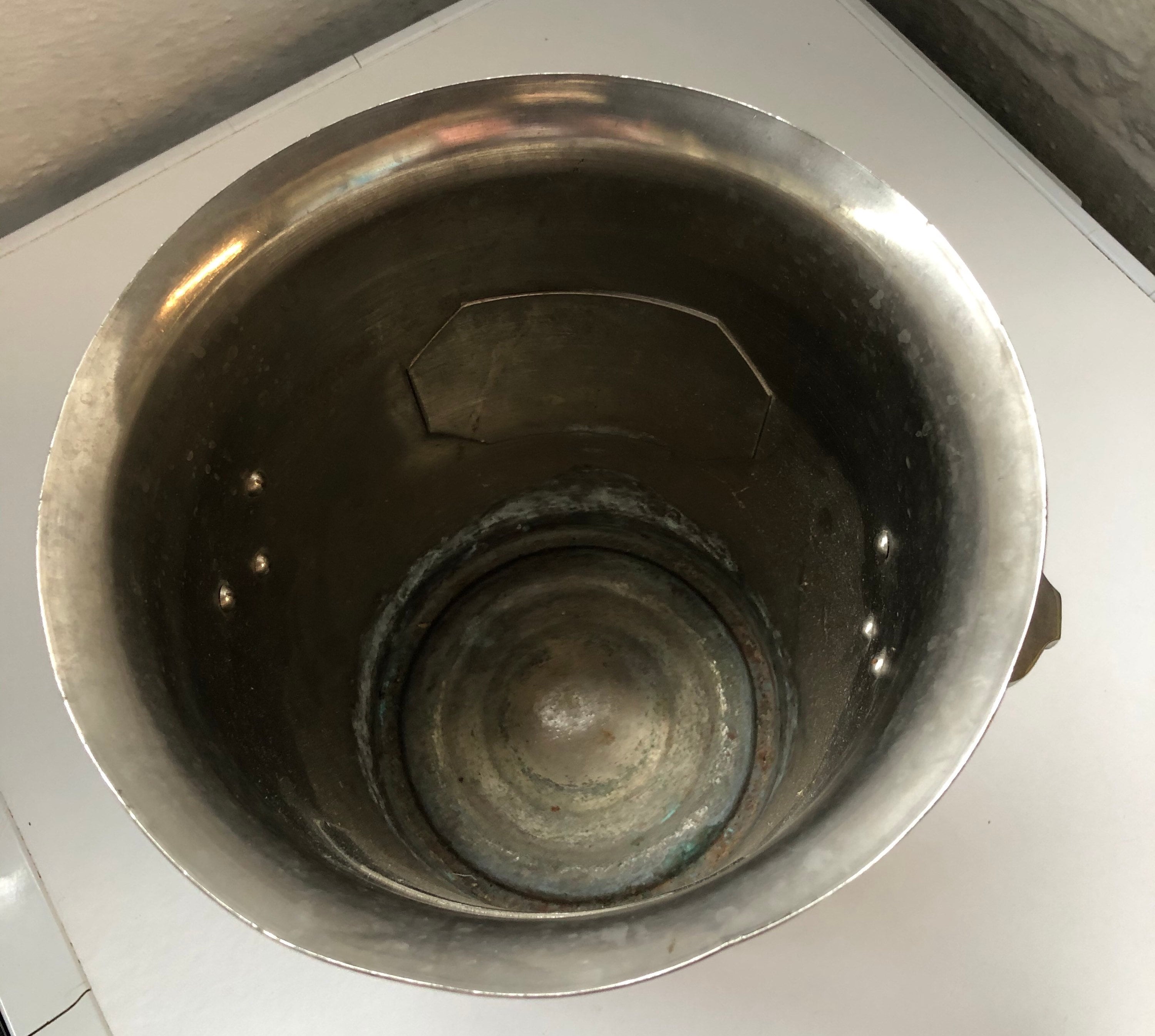 KRUG Champagne Vintage Steel Golden Label Bucket Cooler 1970s - Etsy