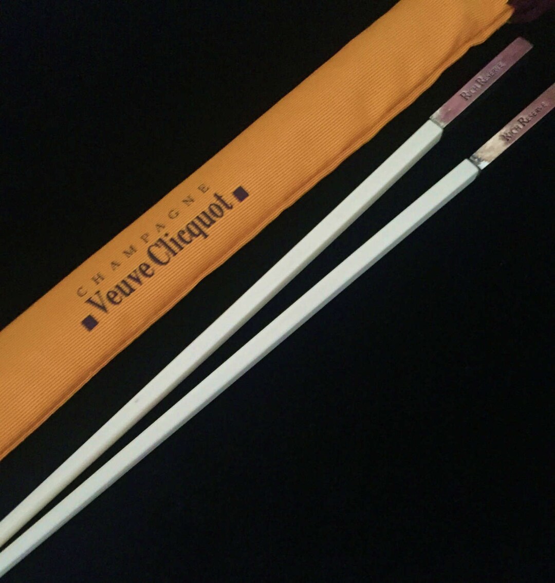 Veuve Clicquot Rich Reserve Champagne Chopsticks Chopstix New Unused ...