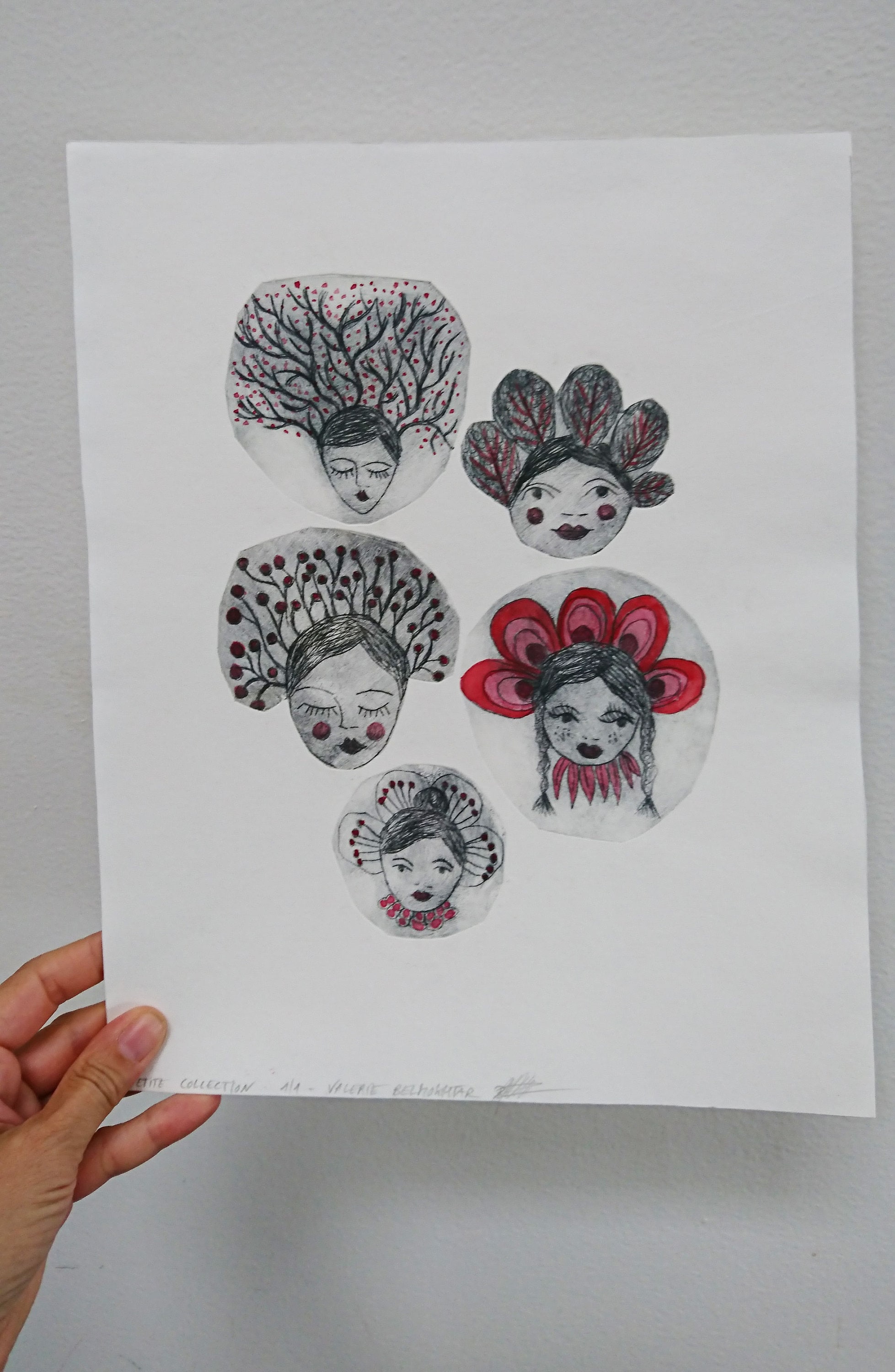 Original Etching Drypoint Printmaking Small Collection