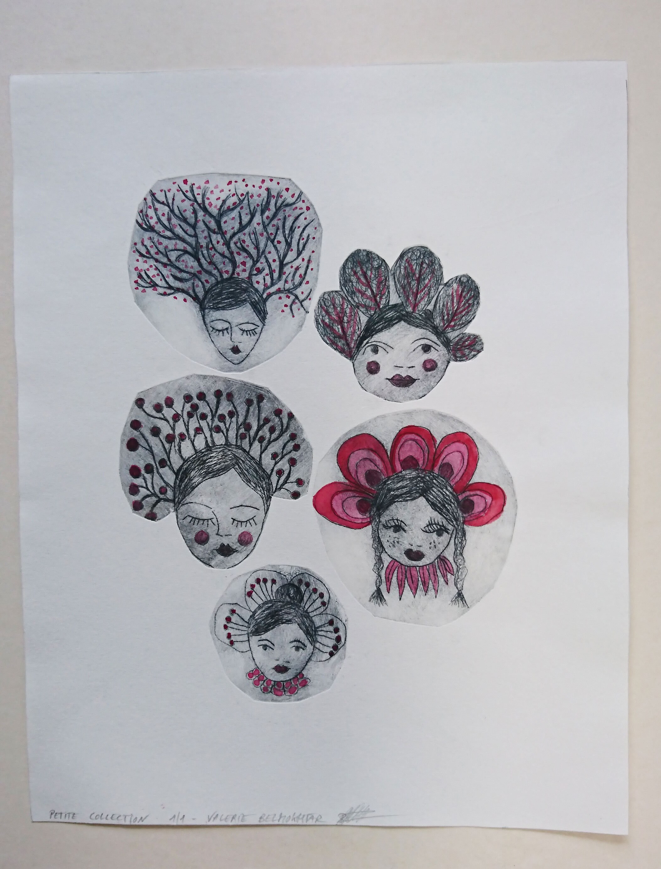 Original Etching Drypoint Printmaking Small Collection