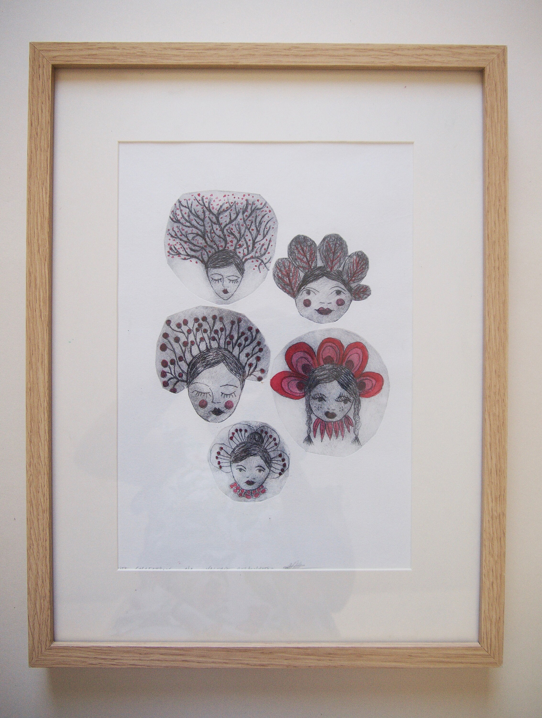 Original Etching Drypoint Printmaking Small Collection