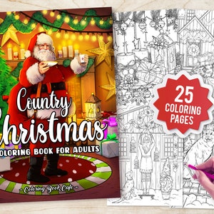 Relaxing Winter Coloring Book for Adults Featuring Relaxing Winter ...