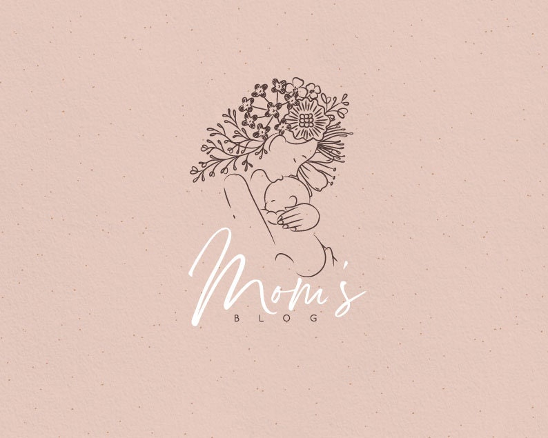 Mom's Blog Logo | Mother Support Logo | Women's Consultation Logo ...