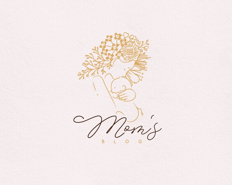 Mom's Blog Logo | Mother Support Logo | Women's Consultation Logo ...