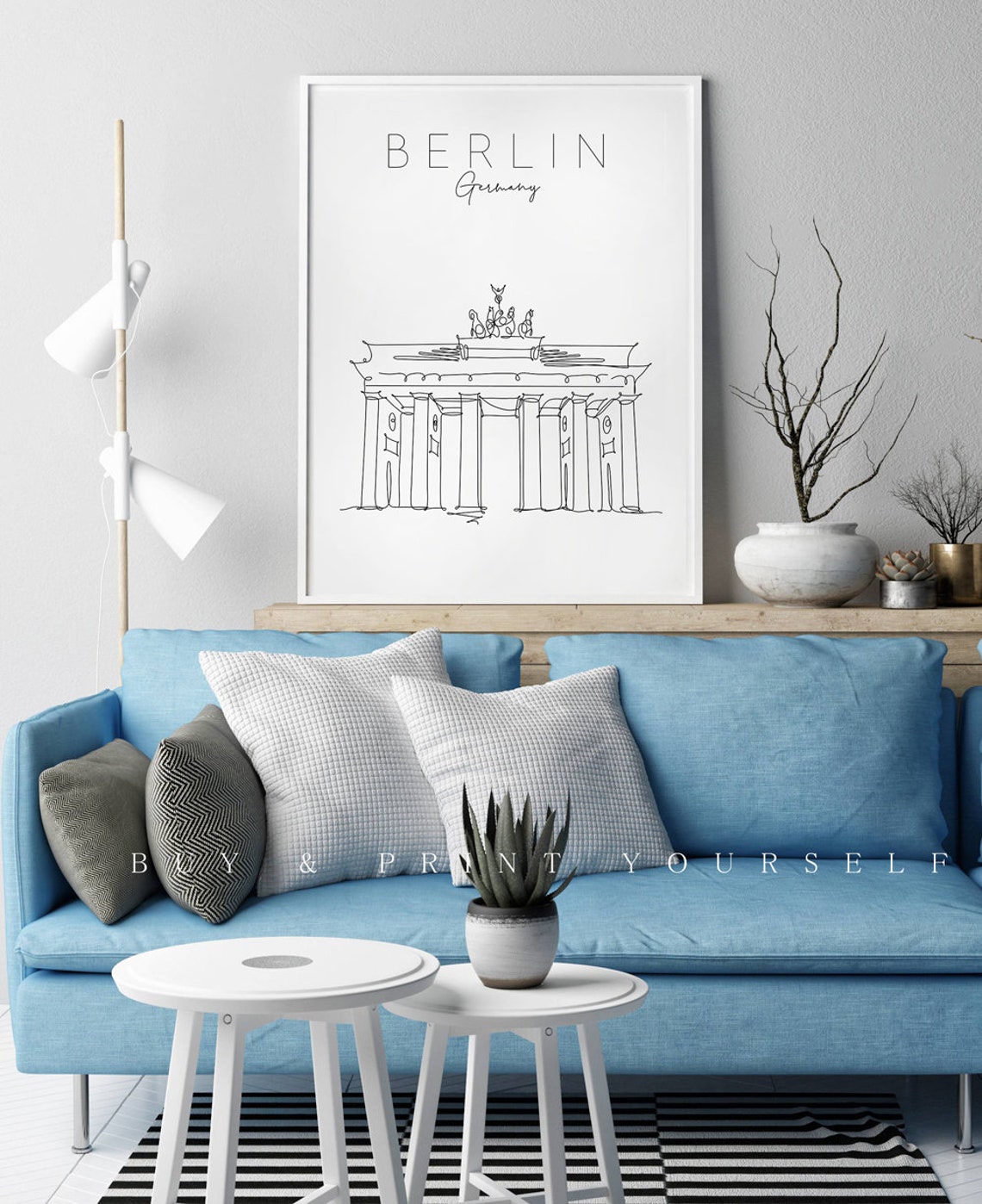 Berlin Wall Art Print Poster Berlin New Home Gift - Etsy