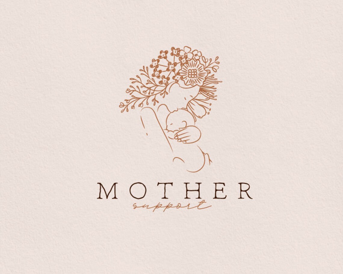 Mom's Blog Logo | Mother Support Logo | Women's Consultation Logo ...