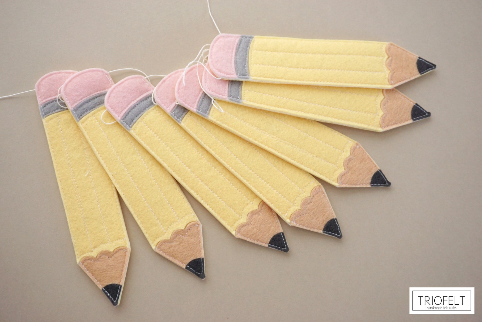 Pencil Bunting, Crayon Bunting, Playroom Garland, Teacher Bunting ...